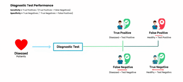 Define Sensitivity and Specificity | Free Diagnostic Accuracy Calculator Tool