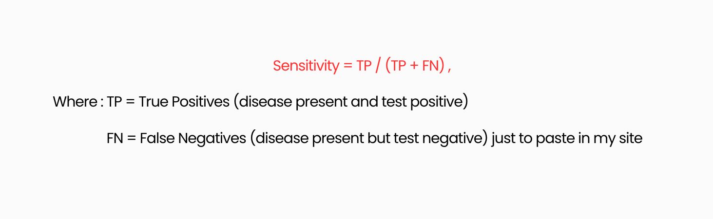 Define Sensitivity and Specificity | Free Diagnostic Accuracy Calculator Tool
